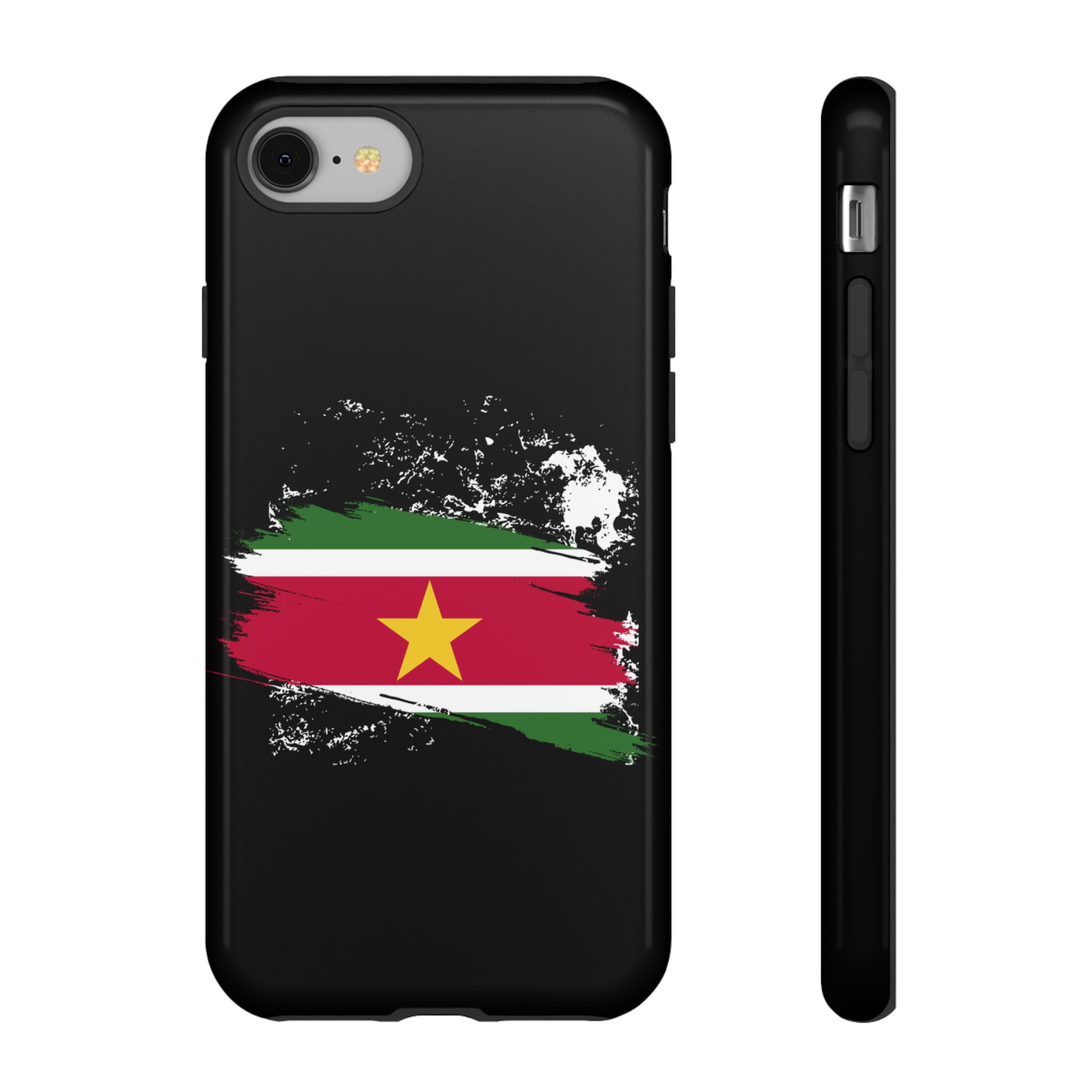 Surinaamse vlag verfspetters telefoonhoes